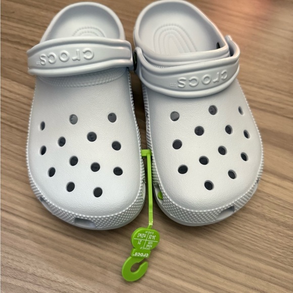 CROCS | Shoes | Crocs White Sandals With Signature Perforated Design ...